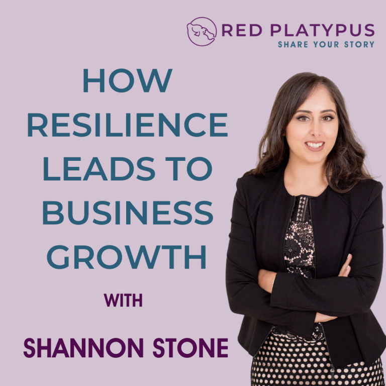 Shannon Stone on The Committed Creative podcast - Red Platypus Creative